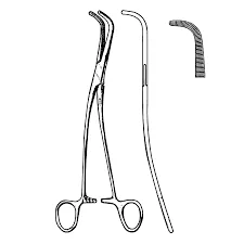 GRAY GALL DUCT CLAMP FORCEPS 22CM German Stainless Steel Mahersi ...