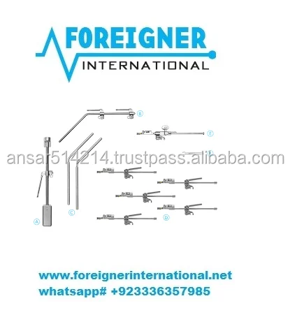 Leyla Retractor Set/ Neurosurgery Brain Retractor - Buy Neurosurgery ...