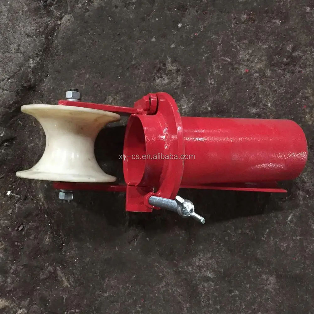 Rodillo De Guía De Rodillo De Tracción De Cable De Aluminio Para Cable ...