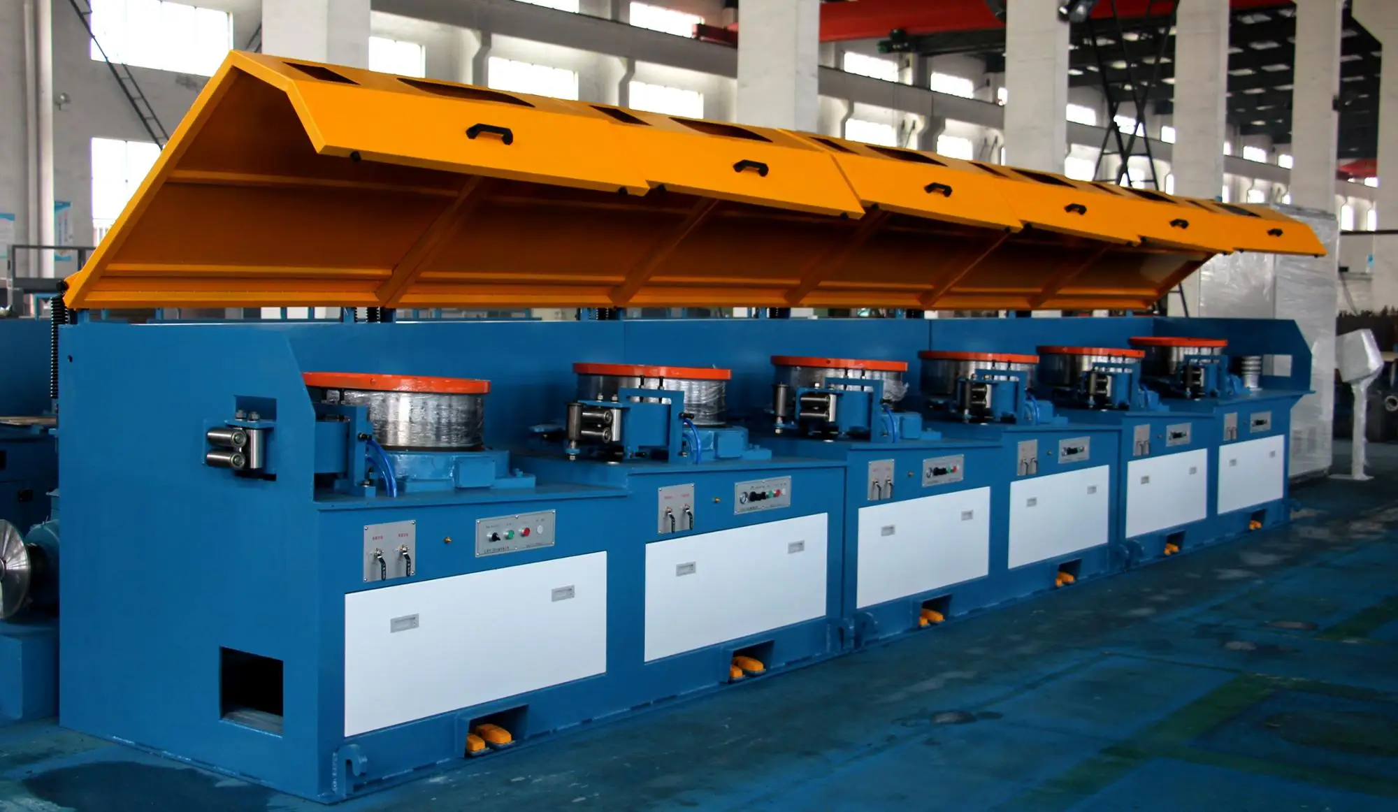 Straight Line Wire Drawing Machine For Iron Wire Steel Wire - Buy Wire ...