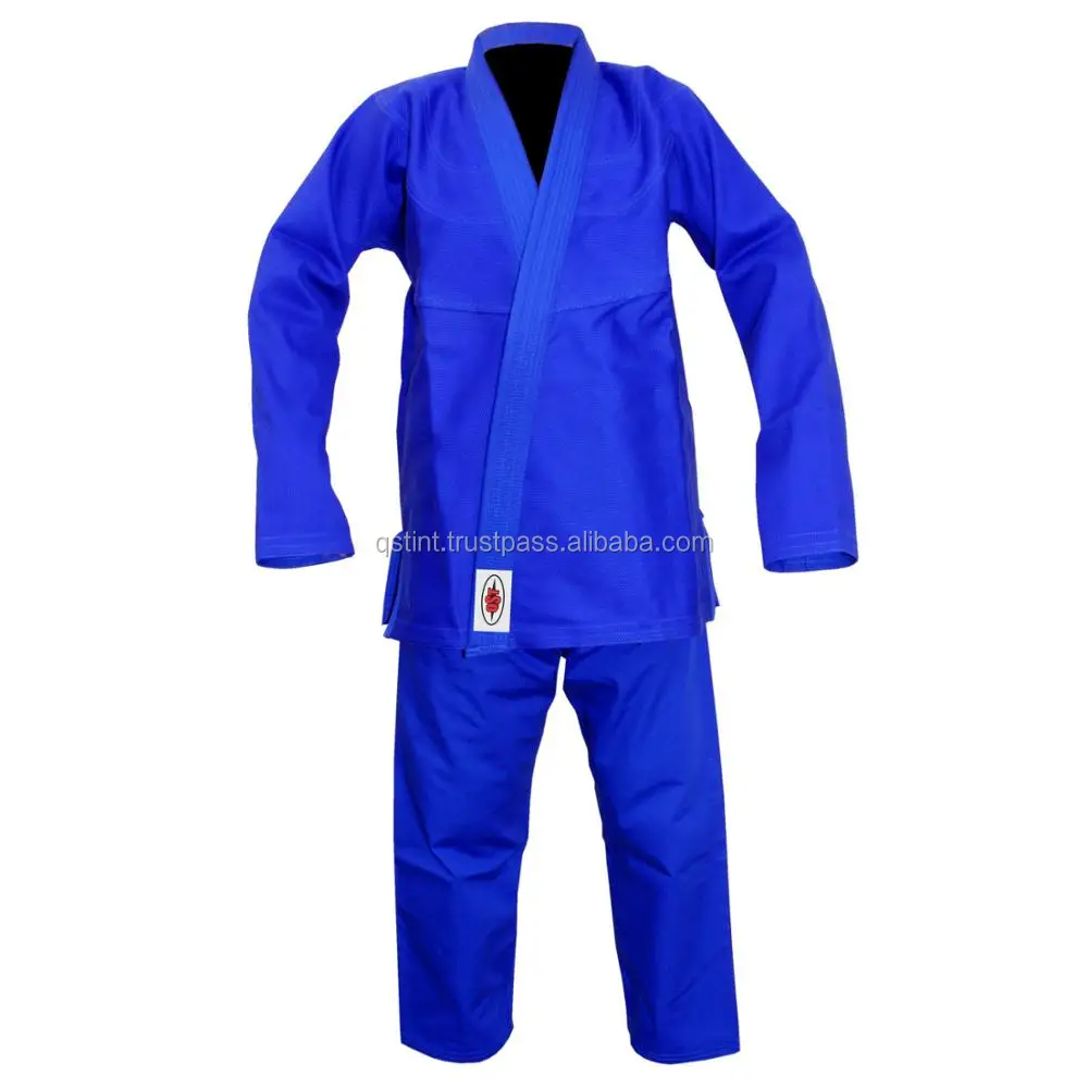 Blue And White Judo Gi Martial Arts Wears Bjj Kimono Judo Uniform - Buy ...