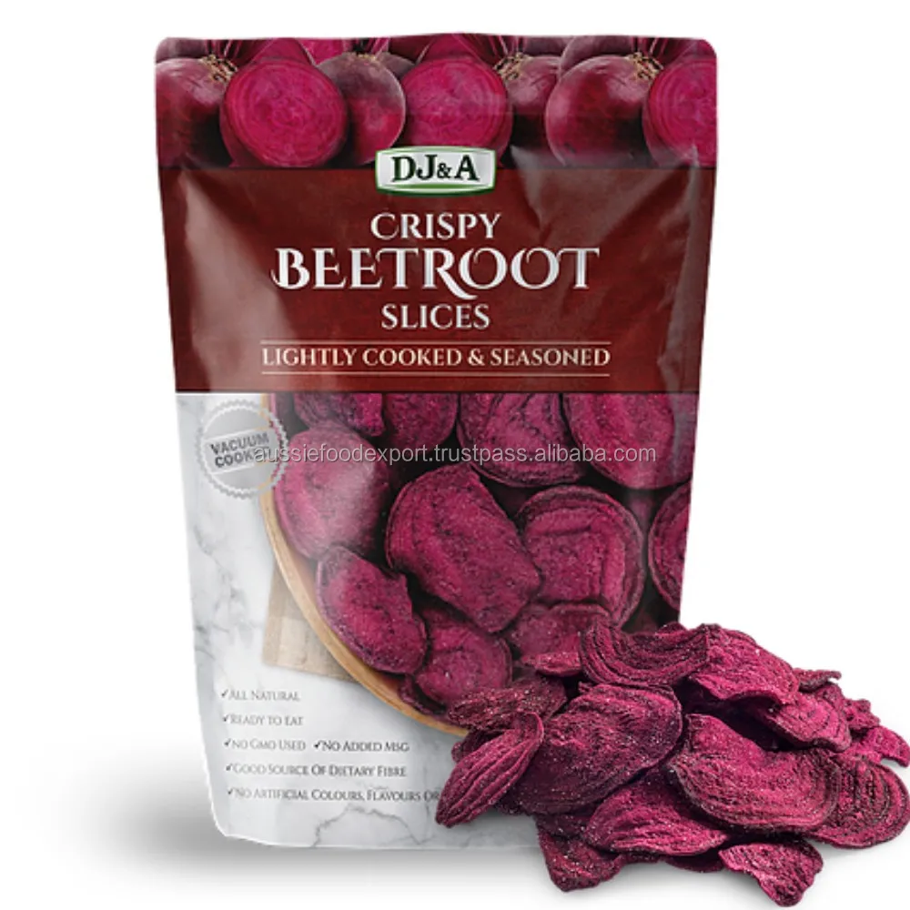 Crispy Beetroot Slices 35g - Freeze Dried Made In Australia - Buy Dried ...
