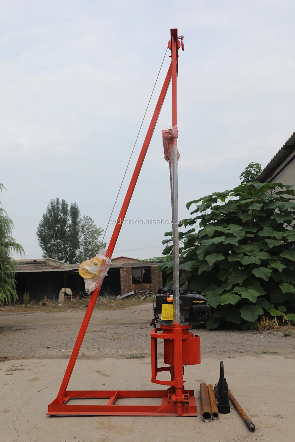 Small Gasoline Engine Rock Drilling Machine for Home Wells