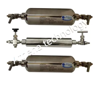 Swagelok Type Double-ended 1 Gal Gas Sampling Cylinders Bomb With ...