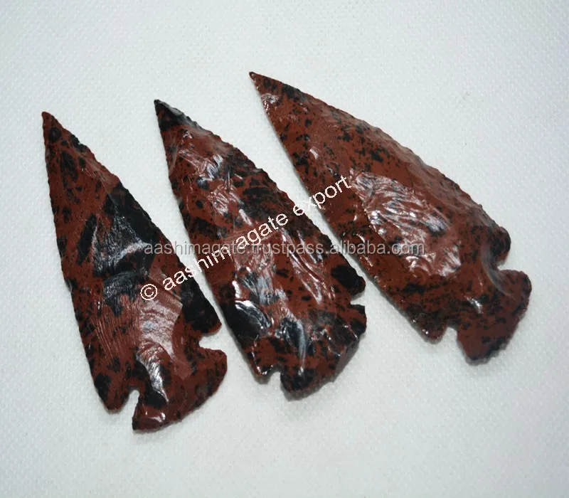 Latest 5 Inch Mahogany Obsidian Arrowheads Wholesale Crystal Crafts ...