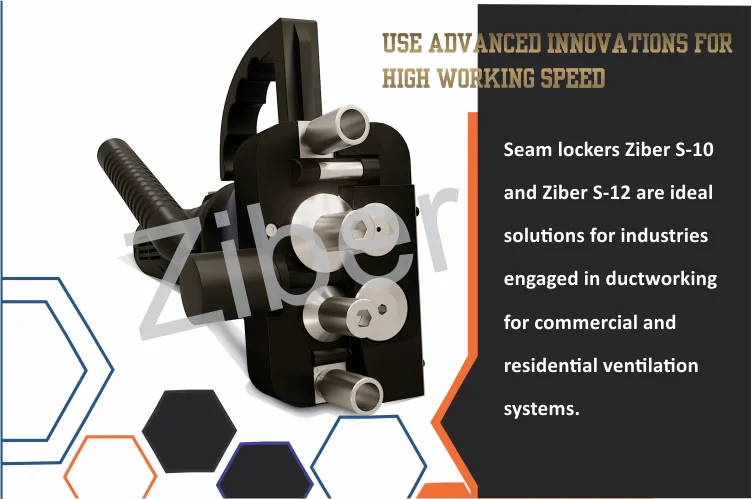 Ziber Pittsburgh Seam Locker - High Performance Duct Seaming