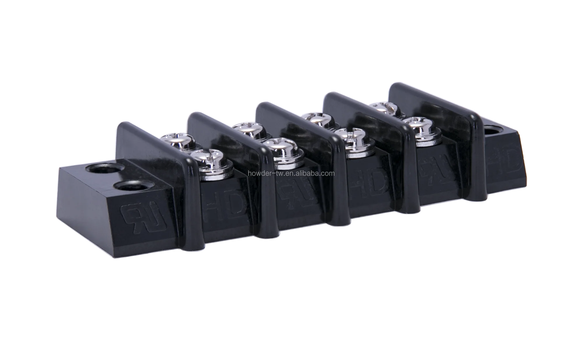 14.0 Mm Phenolic Double Rows Big Rating Heat Resistance Terminal Block ...