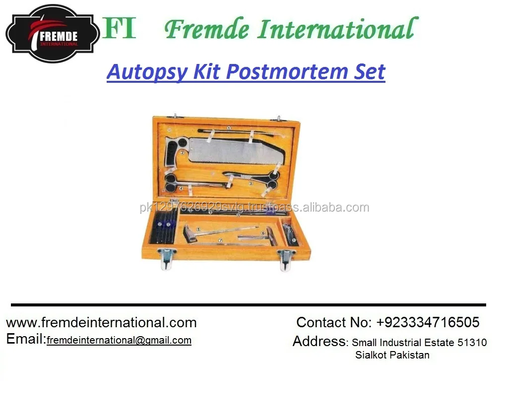 Complete Post Mortem Kit for Small and Large Animals