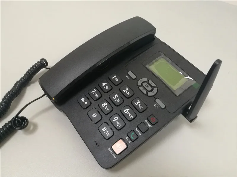 Sim Card Landline Telephone/quad Band Gsm Fixed Phone - Buy Sim Card ...