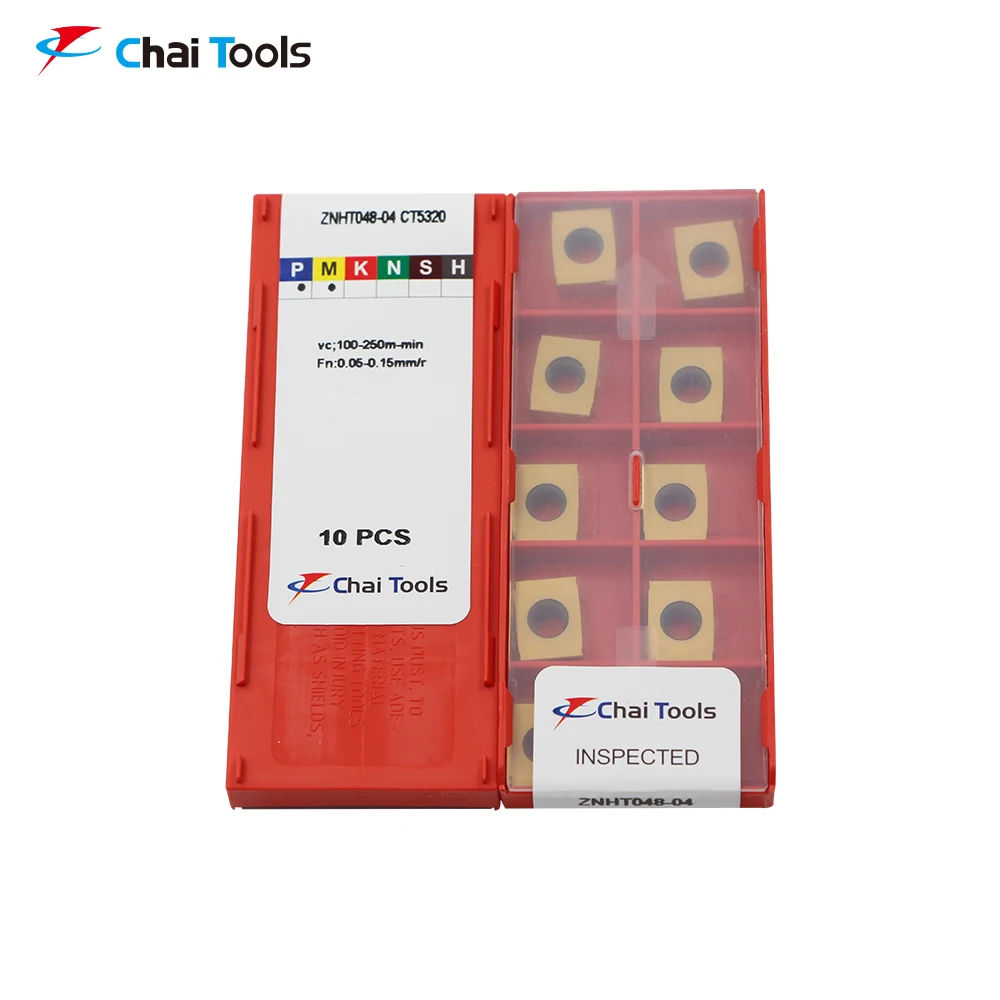 Znht 048-04 Ct5320 Carbide Insert For Cnc Slotting Process - Buy ...