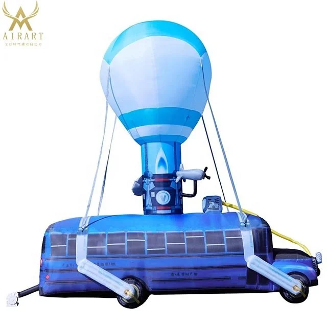 Customized Giant Inflatable Bus Shape Balloon - Airart
