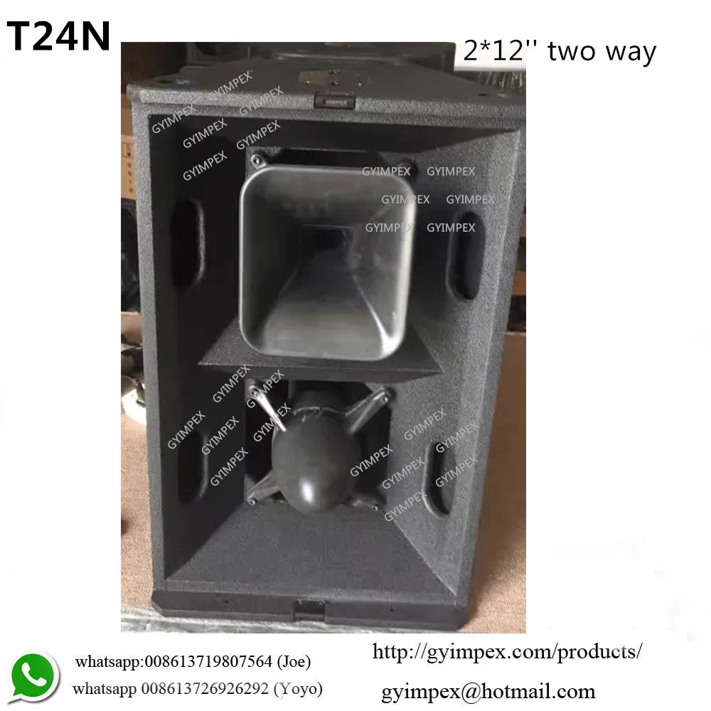 Double 12'' Full Range Professional Audio System,T24n High Quality 2 ...