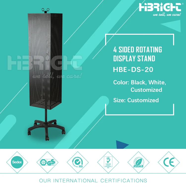 Floor Standing Spinner - Versatile Metal Display Stand