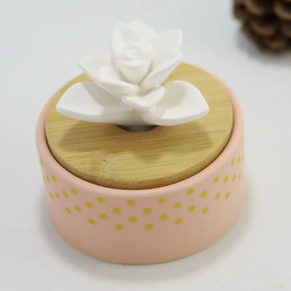 Ceramic Flower Fragrance Diffuser - Buy Fragrance Diffuser Wooden ...