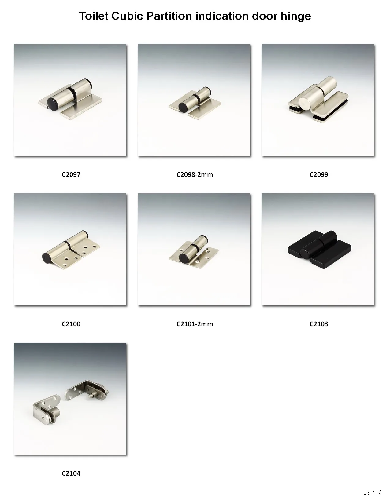 Stainless Steel Cubicle Toilet Hardware Toilet Partition Door Handle ...