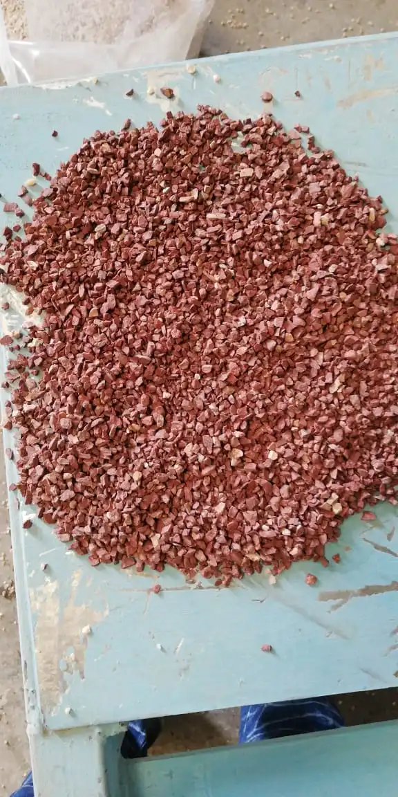 Bulk Stockist Natural Blood Red Marble Granite Stone Chips