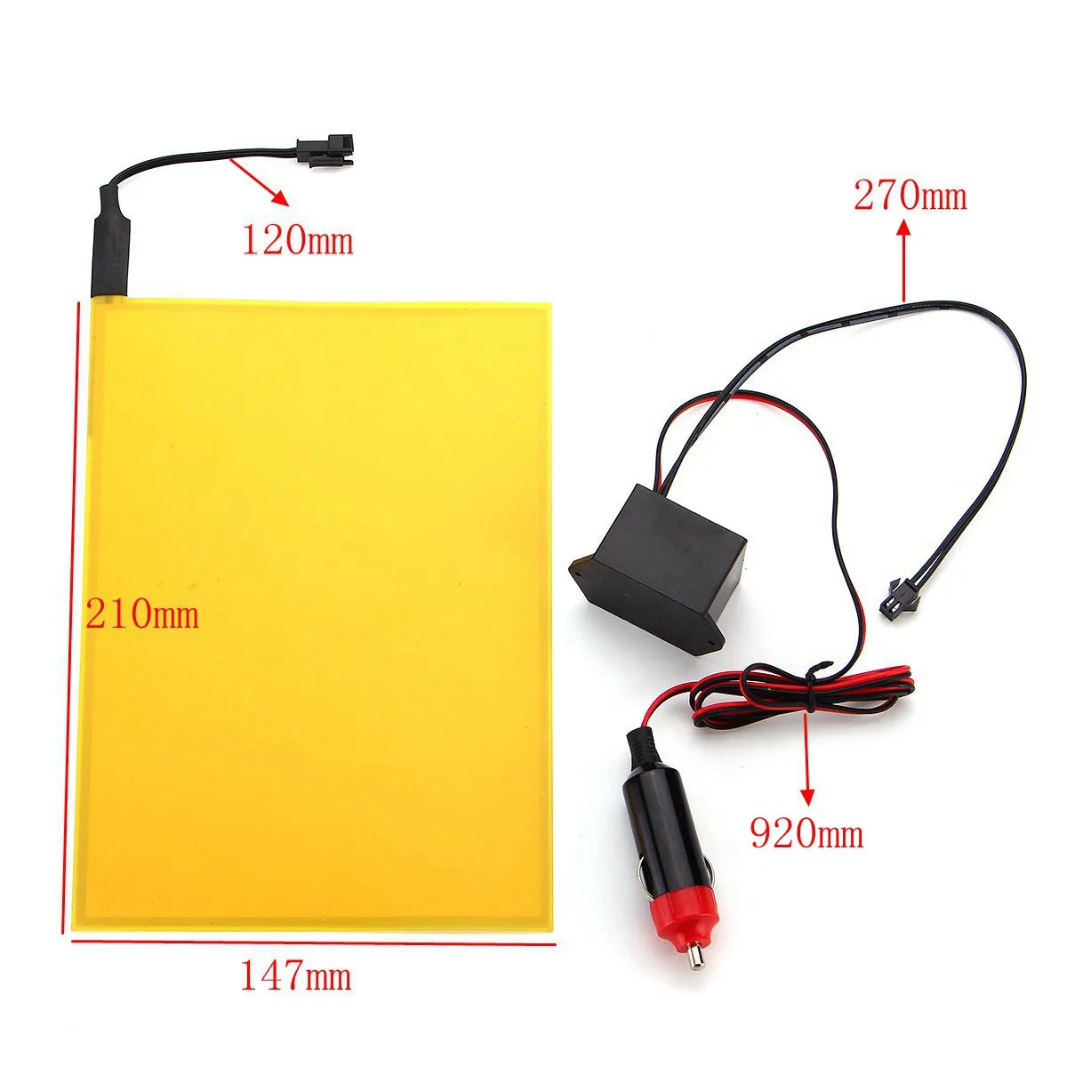 EL Backlight Electroluminescent panel El foil lighting paper Led Board ...