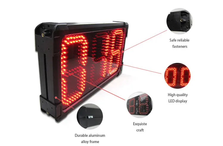 Good Quality Safety Led Counter Digital Number Board Call System ...