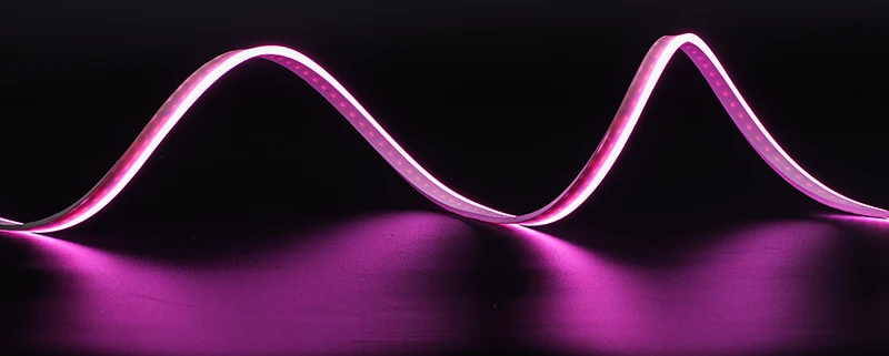 4mm Width Mini Led Neon Flex Strip 24v Smd3014 Rgb Pink Super Bright ...