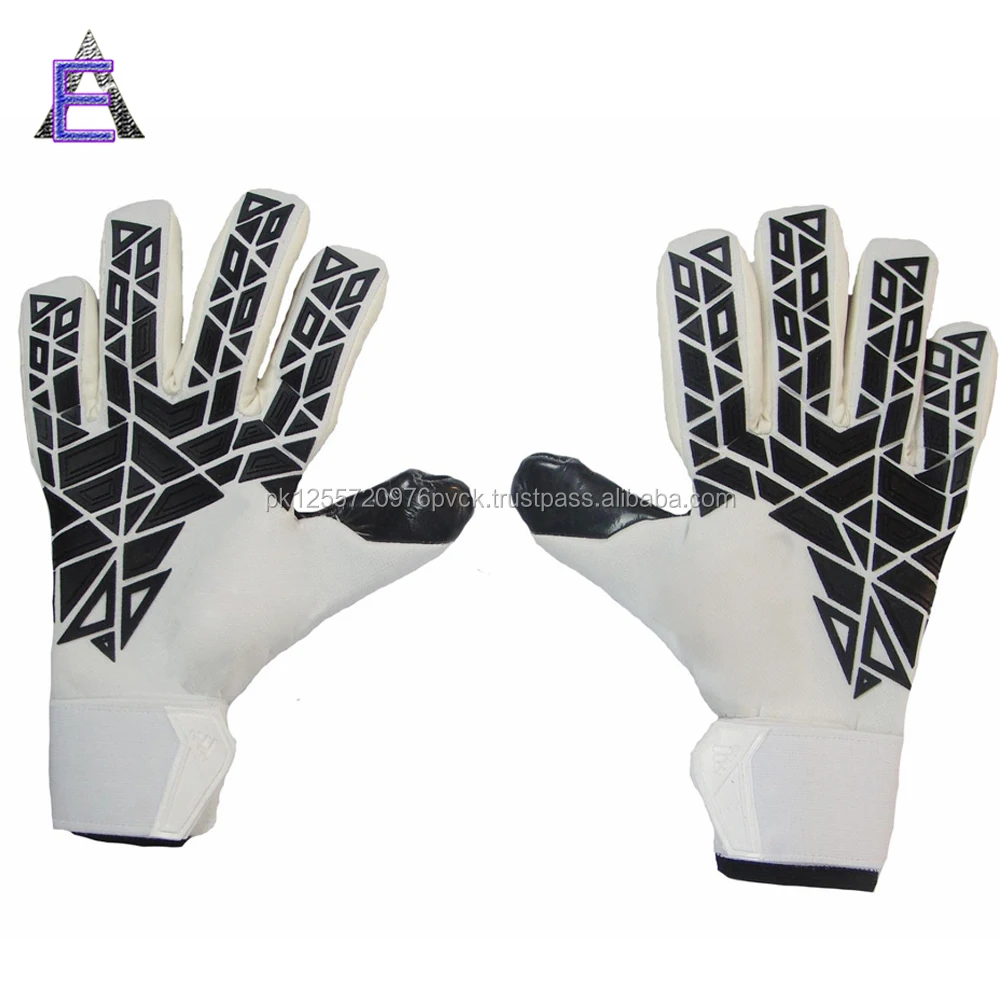 Professional Goalkeeper Gloves Finger Protection Thickened Latex Soccer ...