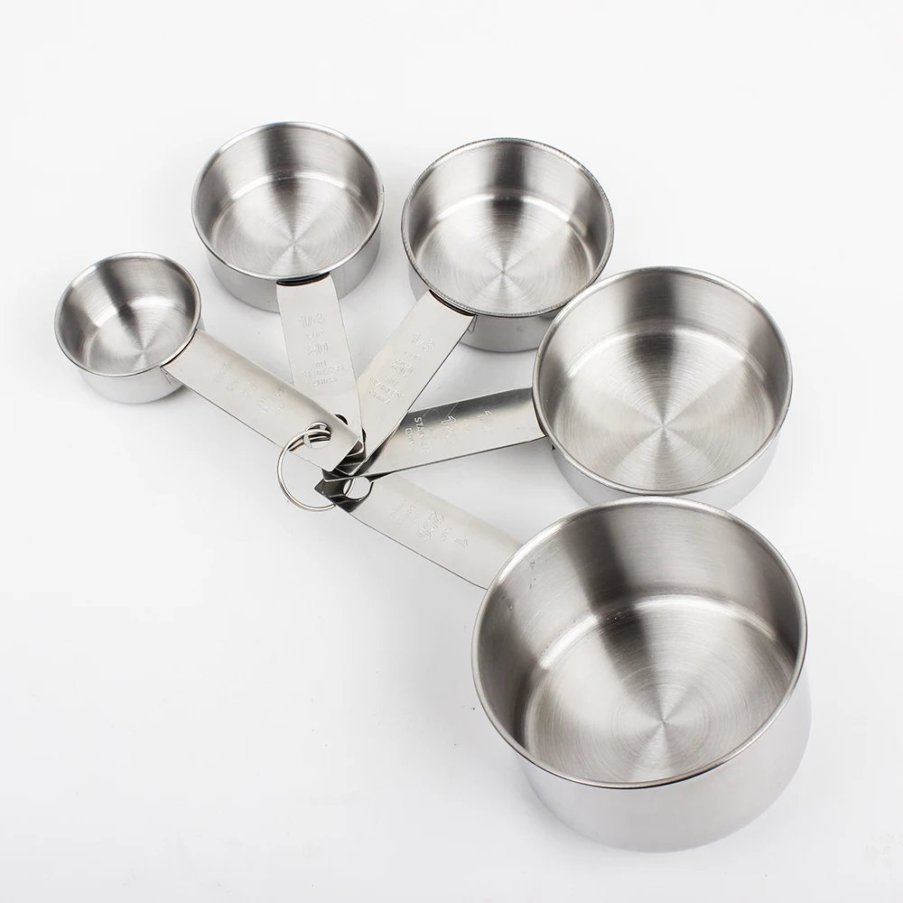 Stainless Steel Measuring Cups: Durable,Elegant All-in-one Kitchen ...