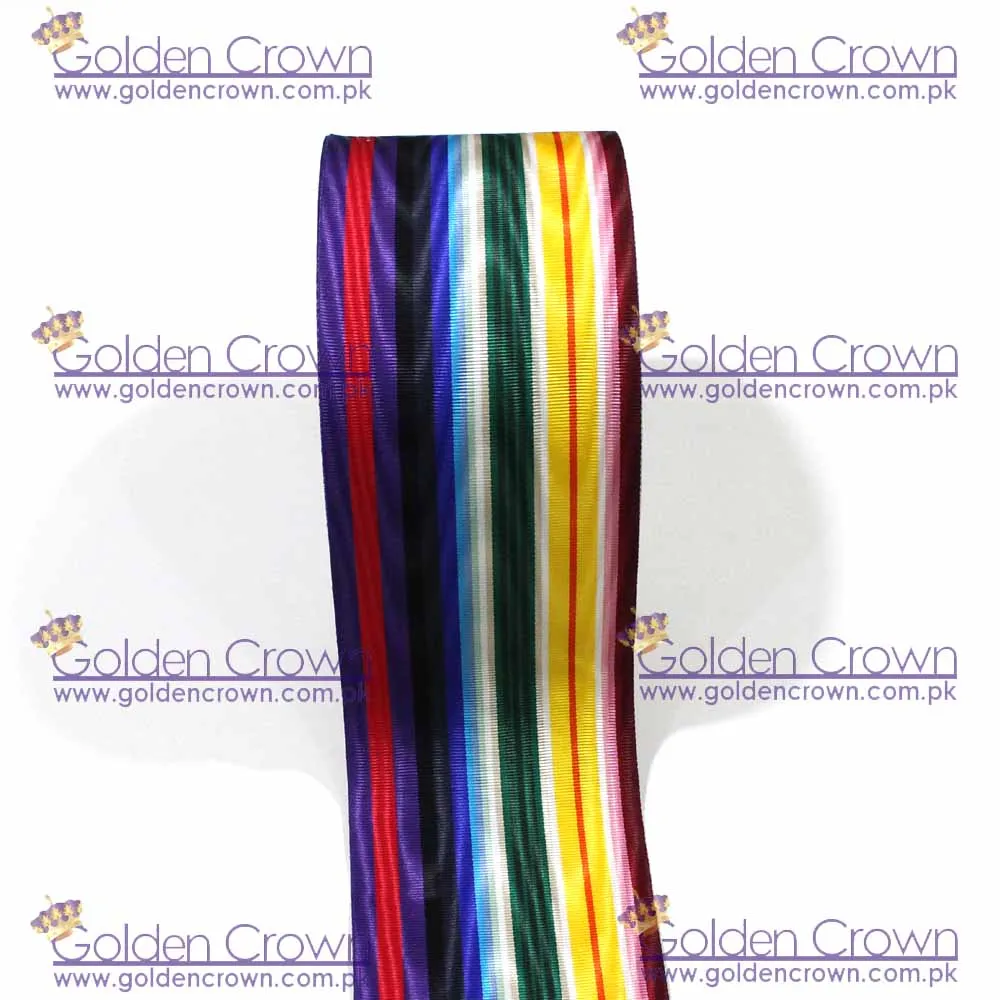 Rainbow Moire Ribbon | Masonic Regalia Rainbow Ribbon | Rainbow Ribbon ...