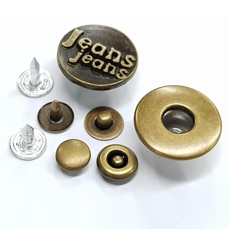 Shop High Quality Fashion Denim Jean Buttons - Sustainable & Customizable