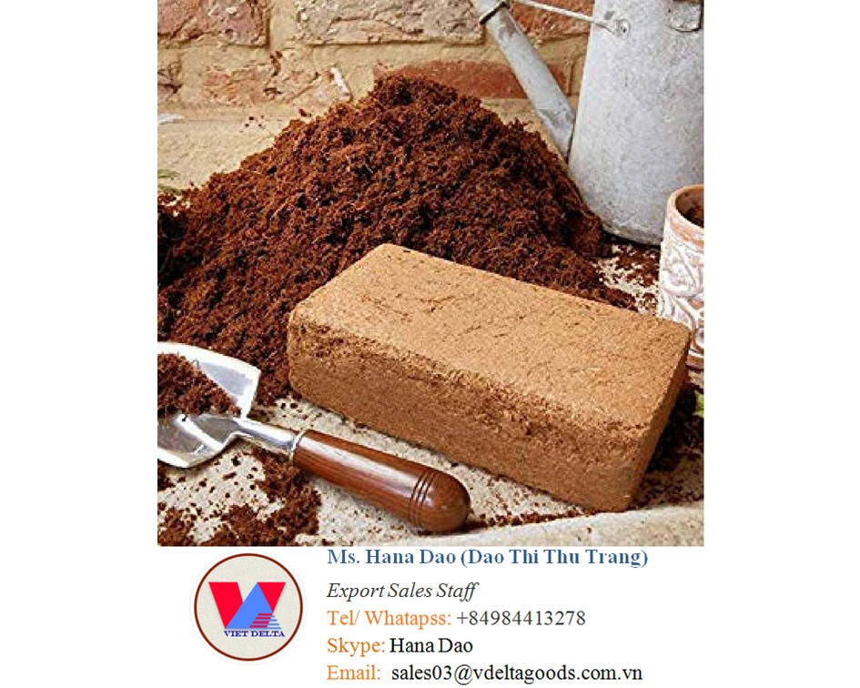 Coco Peat 25kg Bale/ 5kg Bale - Durable and Versatile