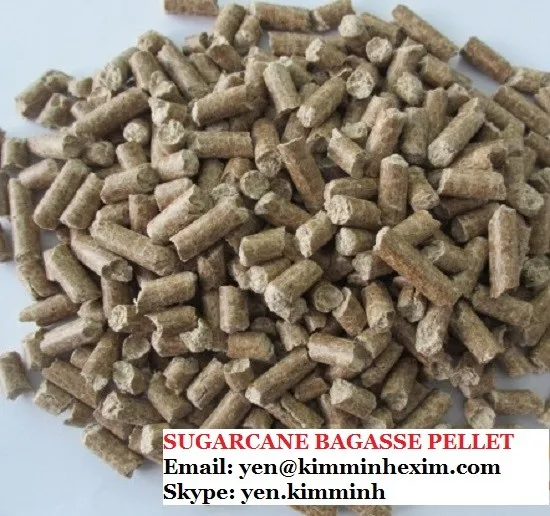 FERMENTED SUGARCANE BAGASSE PELLETS - UNFERMENTED SUGARCANE BAGASSE ...
