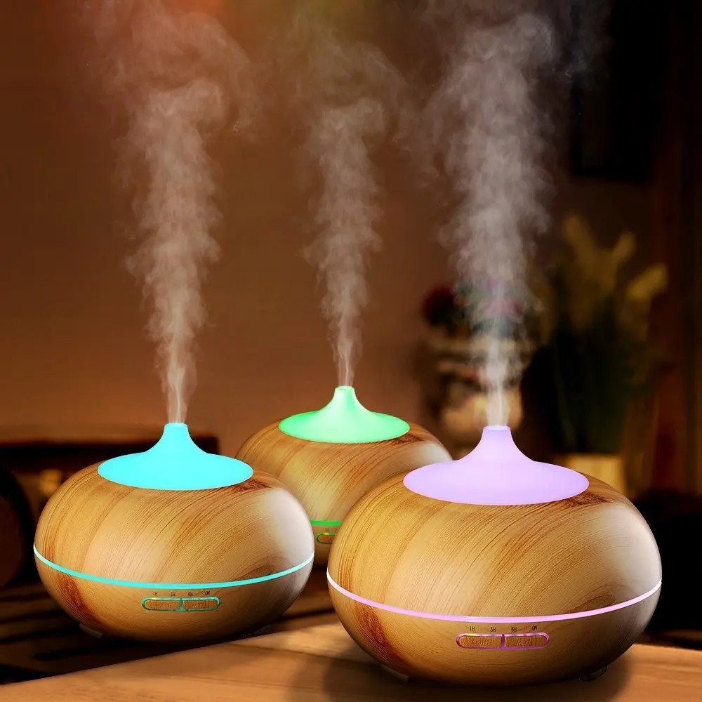 Unique Products 300ml Light Wood Oil Diffuser Innogear Essential Oil ...