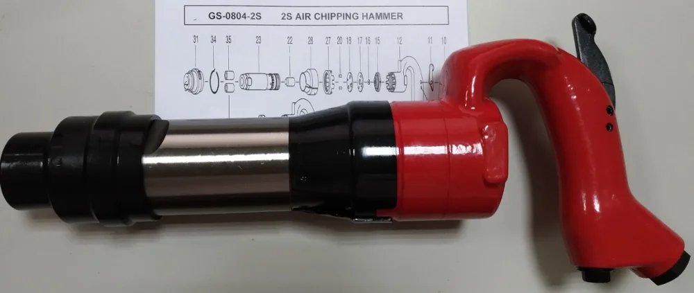 2s Industrial Air Chipping Hammer (2400 Bpm) (gs-0804-2s) - Buy Hammer ...