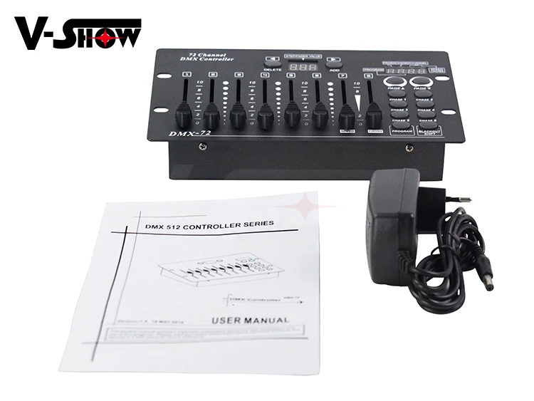 Mini Dmx Controller 72 Channel Dmx Controller For Battery Lighting Or ...