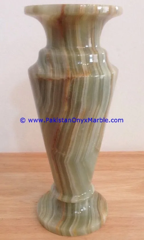 Pakistan Onyx Stone Flower Vases - Perfect Valentine's Gift