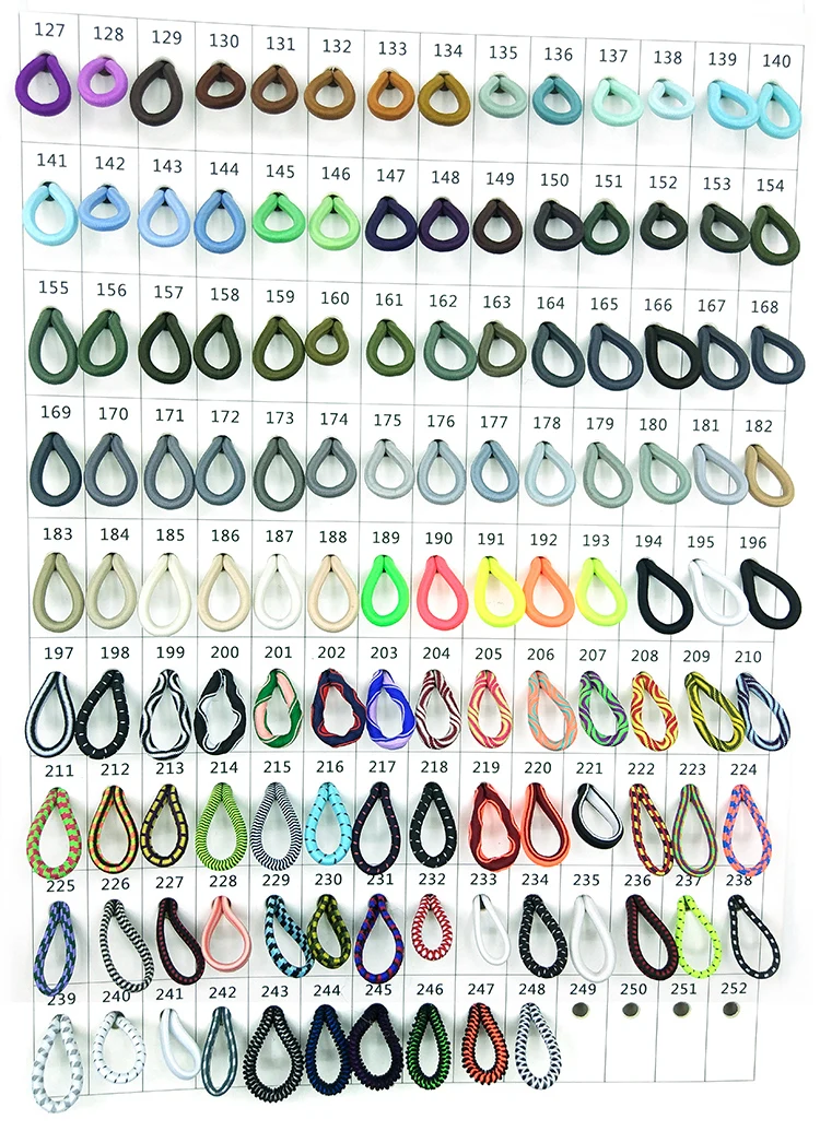 Custom Eco-friendly High Strength Polyester Rubber Braided Round ...