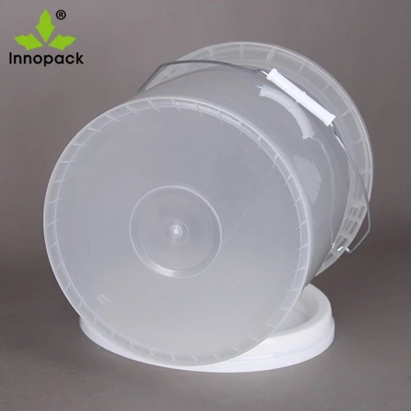 20L Clear PP Food Grade Plastic Pail - Innopack Quality