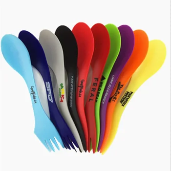 Plastic Spork With Custom Logo - Buy Plastic Spork,Plastic Spork With ...