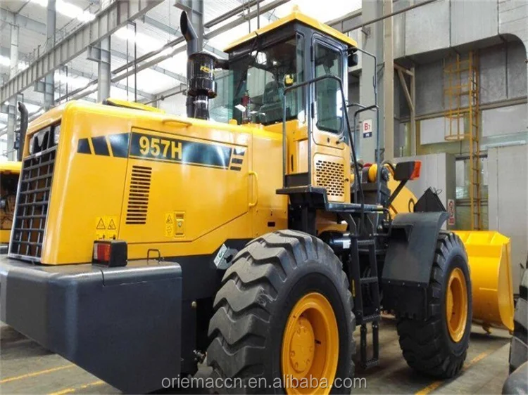 Hydraulic New Sinomach Changlin 5ton Loading 3 Cubic Wheel Loader 957h With Attachments - Buy ...