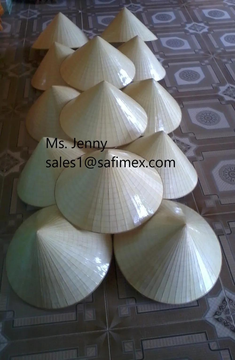Vietnamese Conical Hat - Durable Bamboo Palm Leaf Hat
