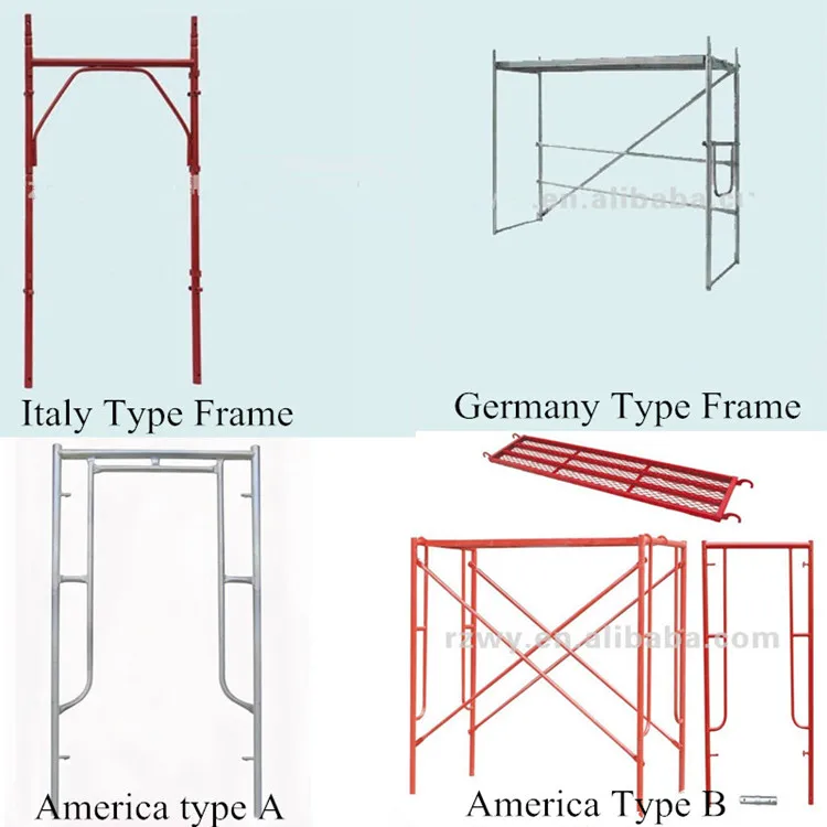 Itaian Type Mason H Frame Scaffolding Ponteggio Edile Frame Scaffolding ...