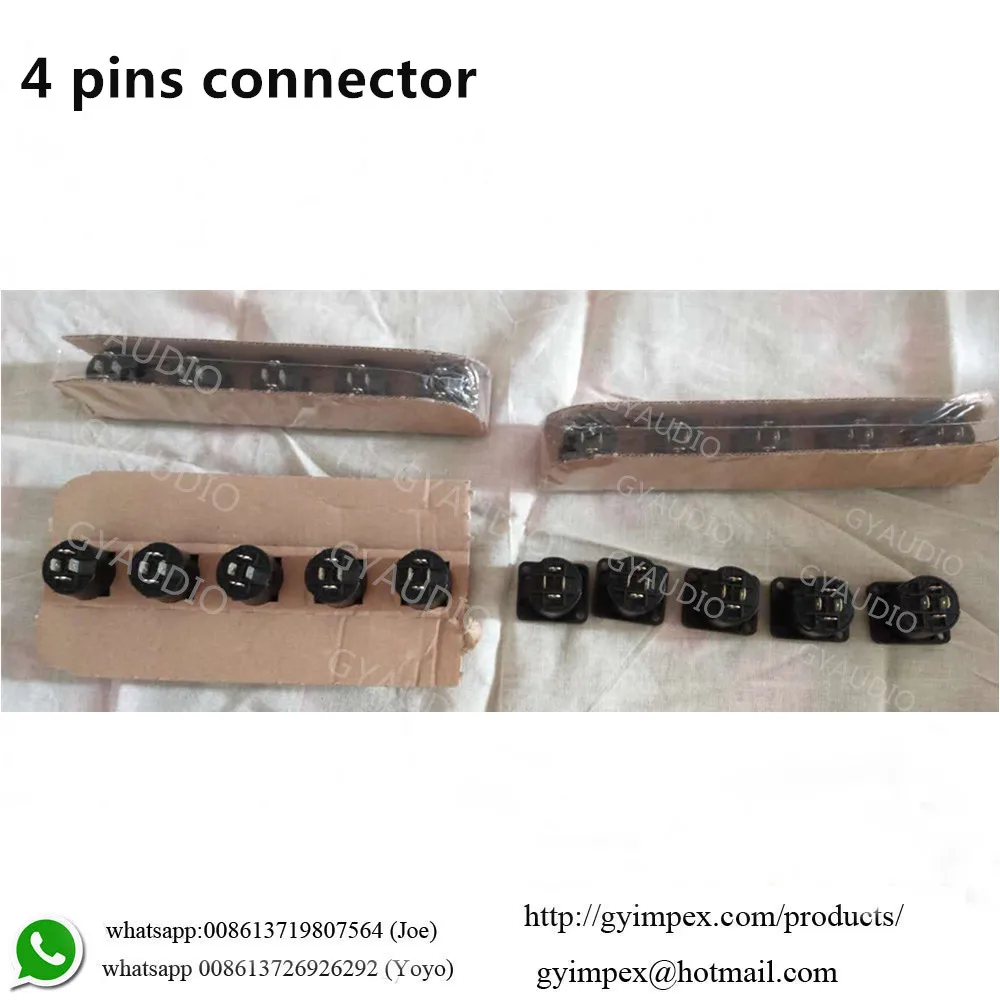 Nl4 Speakon Connector 4 Pole Round Chassis Mount - Buy Neutrik Nl4mpr ...