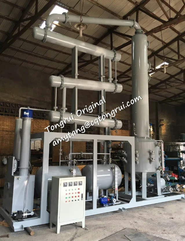 Recycle Used Machine Oil to Diesel with TONGRUI Distillation Machine
