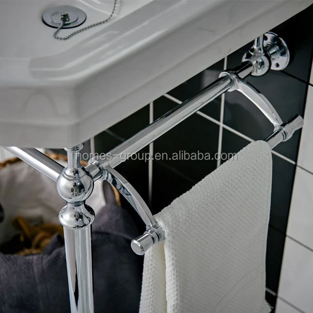 Stainless Steel Wash Hand Basin Stand - Classic Style