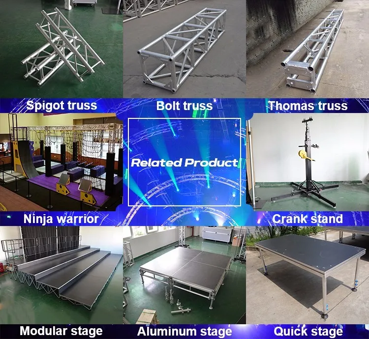 Tourgo Portable Aluminum Stage Platforms for Outdoor Events