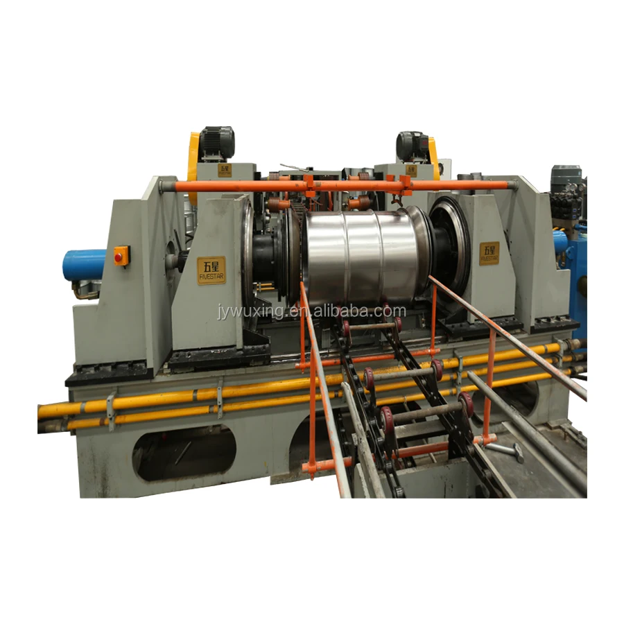 Semi Automatic 200l Steel Drum Barrel Making Machine - Buy Automatic ...