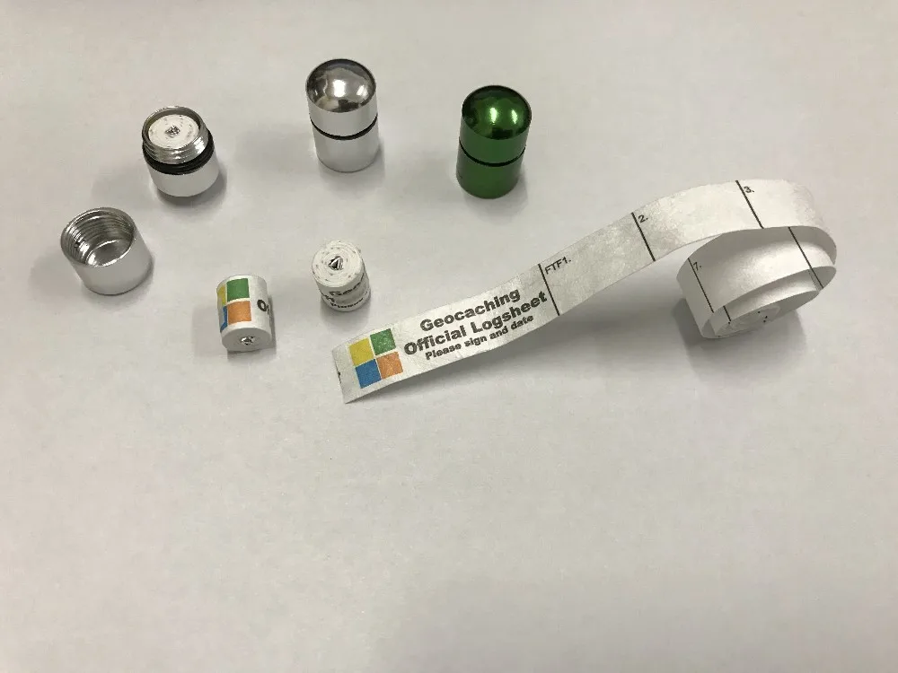 Waterproof Aluminum Geocaching Nano Magnetic Cache Container - Buy ...