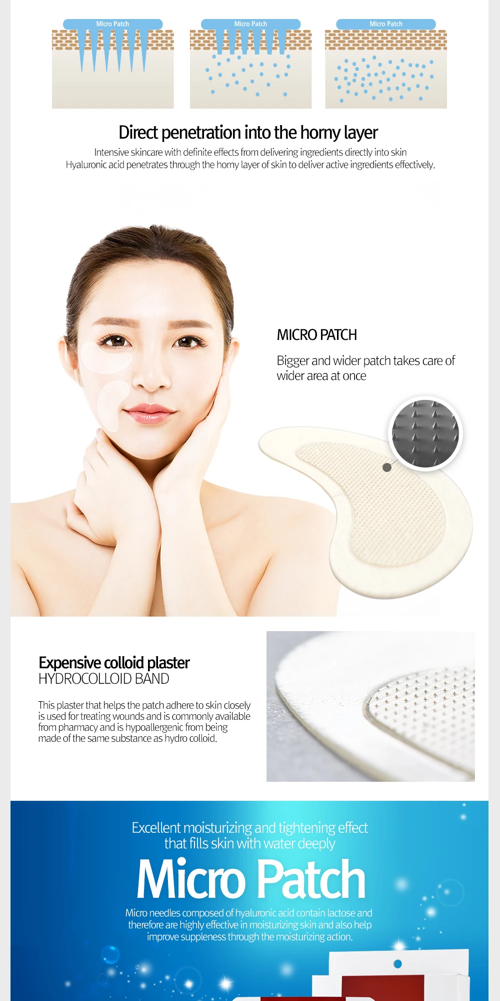 Royal Skin Wrincke Improvement Hyaluronic Acid Micro Needle Hydro Eye ...