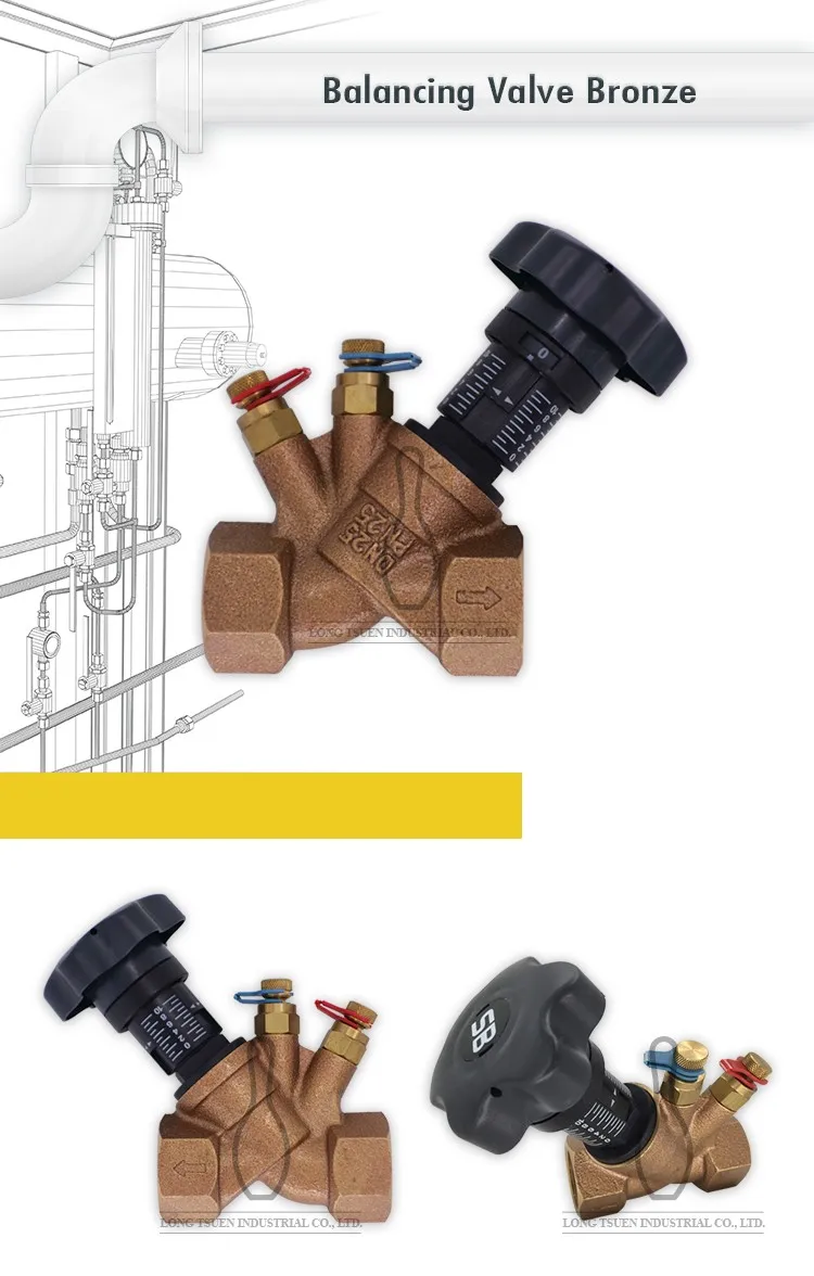 Hydraulic Balancing Valve - Control Water Pump Efficiently
