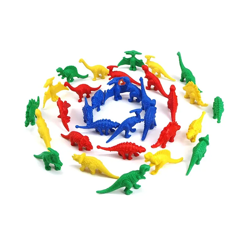 2019 Small Dinosaur Counter Plastic 8 Shape 128pcs A Set 4 Colors For Kids Playing Toy - Buy ...
