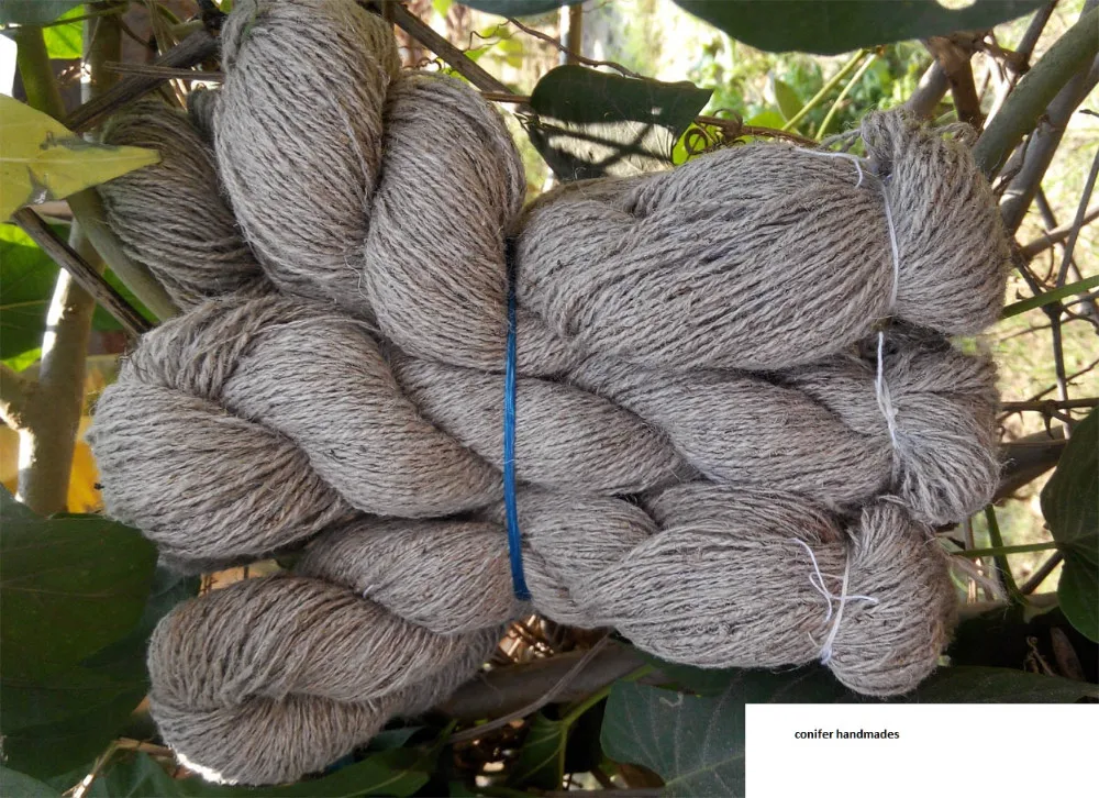 Natural Hemp Yarn - Sustainable and Versatile for Crafts