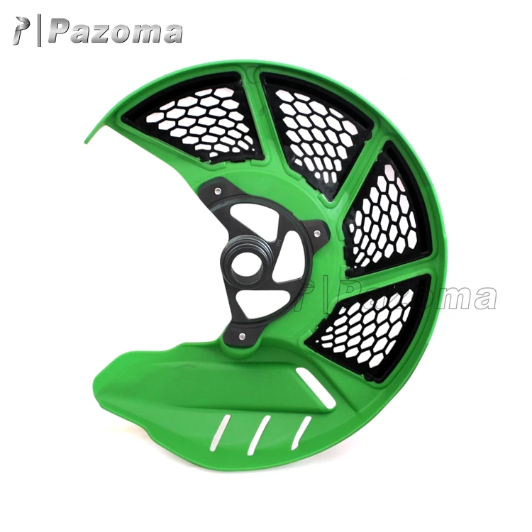 Green Motorcycle Front Brake Disc Protection Cover For Kawasaki Klx ...